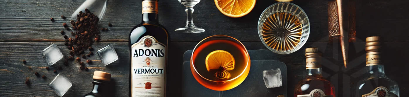 Adonis: Cóctel con vermut rojo, jerez y naranja amarga | Reyes Grupo